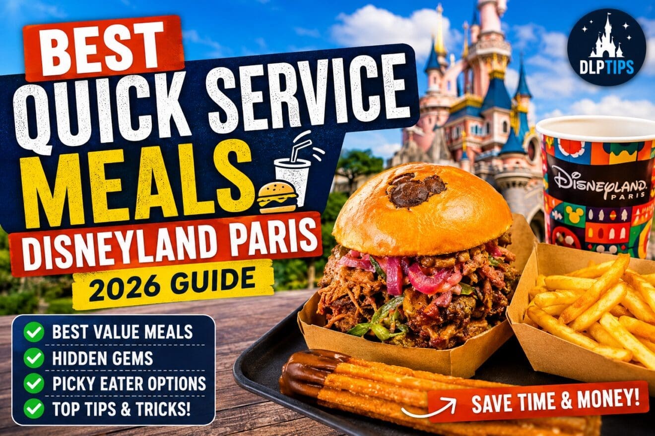 Best Quick Service Meals at Disneyland Paris (2026)