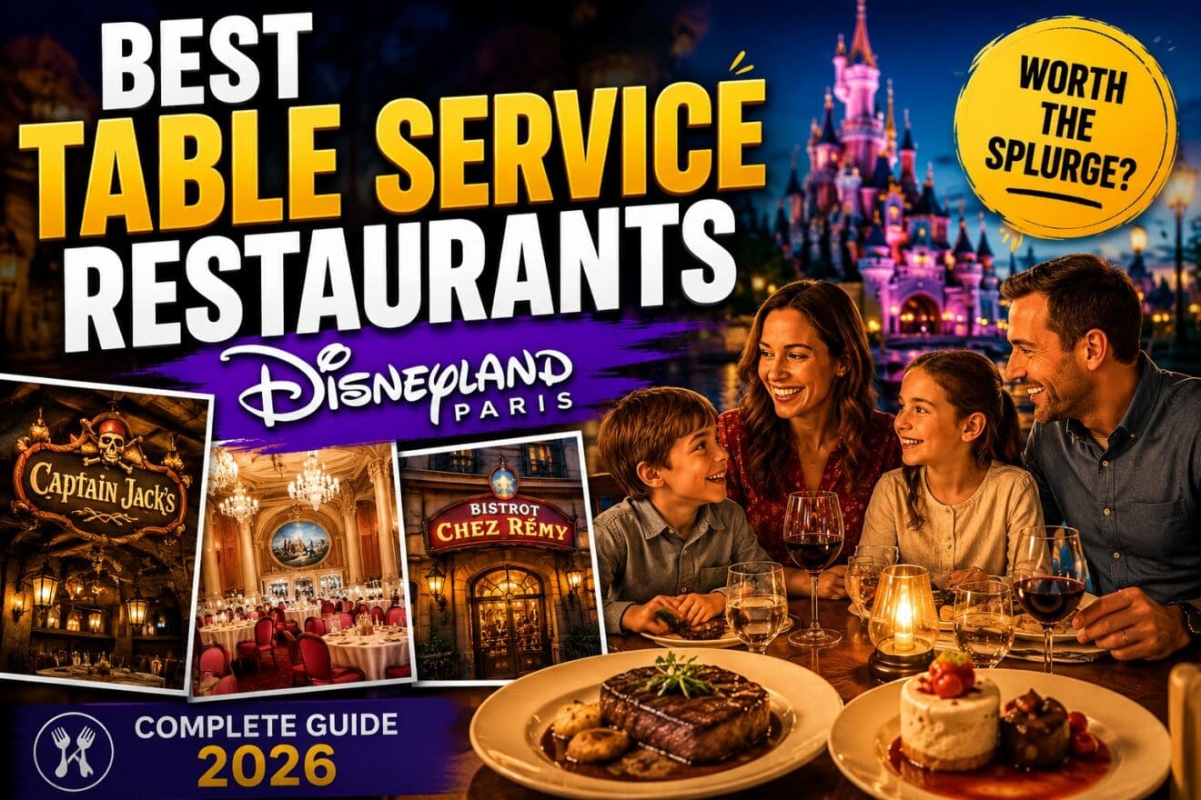 Best Table Service Restaurants at Disneyland Paris (2026)