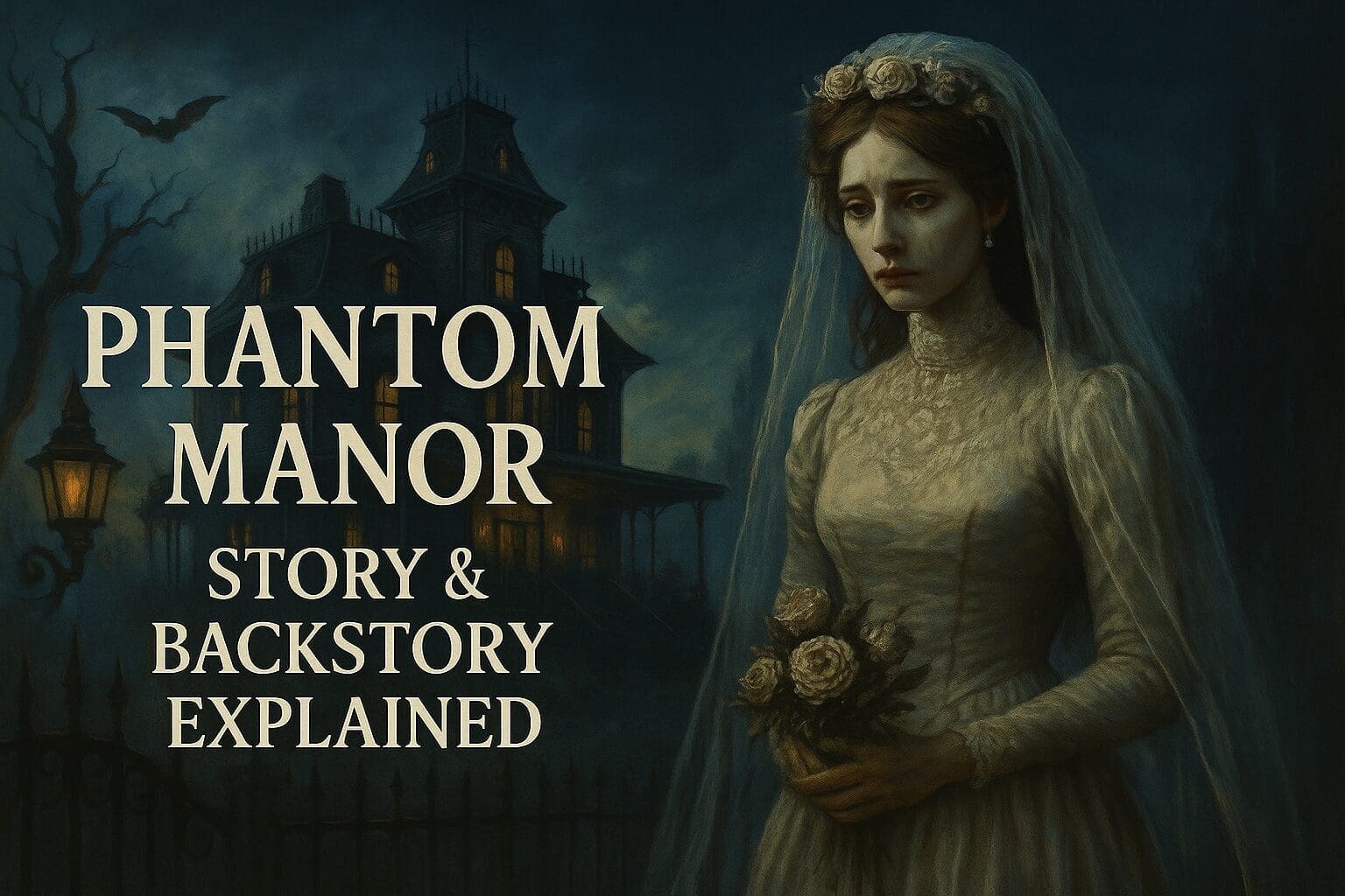 Phantom Manor Story & Backstory Explained Disneyland Paris Legend